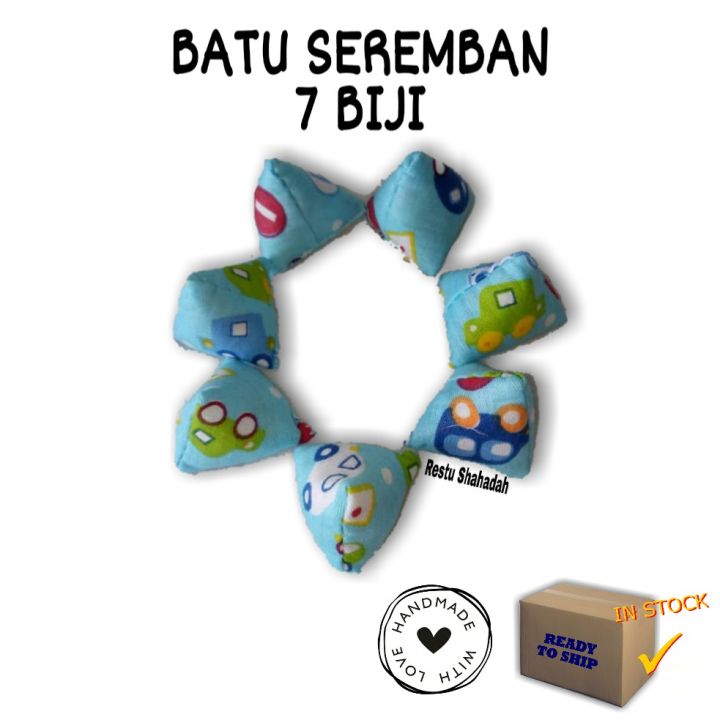 PERMAINAN TRADISIONAL BATU SEREMBAN 7 BIJI || INDOOR KIDS GAME | Lazada