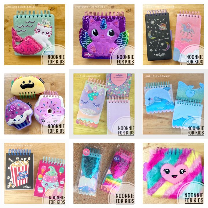 สมุดโน๊ต Smiggle Jotter Notepad ดีไซน์น่ารักแบบเล่มห่วง แท้จาก ...
