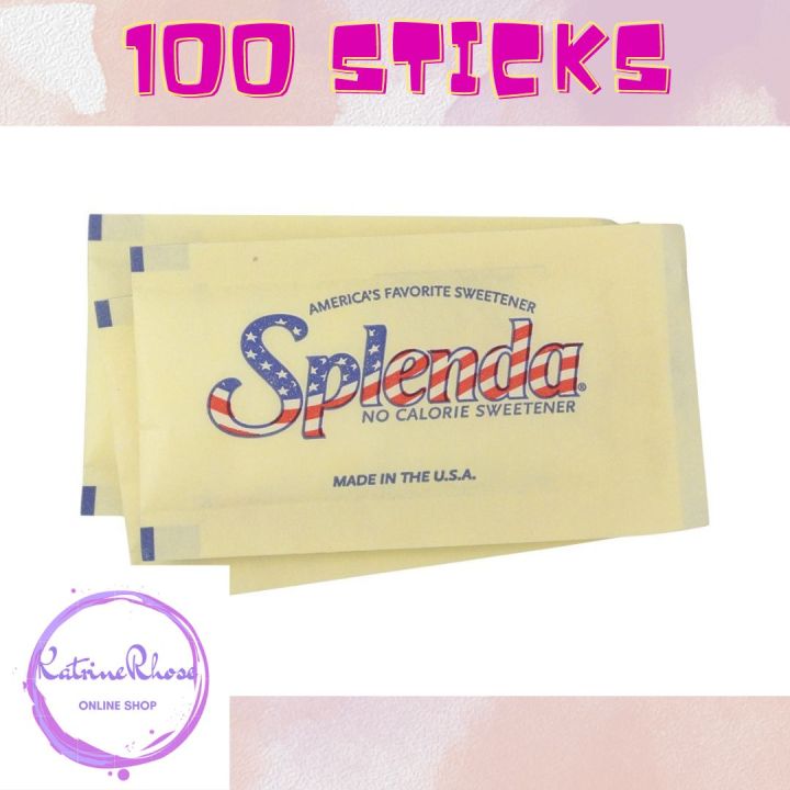 Splenda No Calorie Sweetener Repacked (100 Packets) | Lazada PH