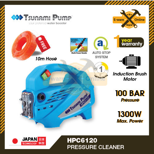 Tsunami Water Jet Pump High Pressure Washer HPC6120 Water Jet Car Wash ...