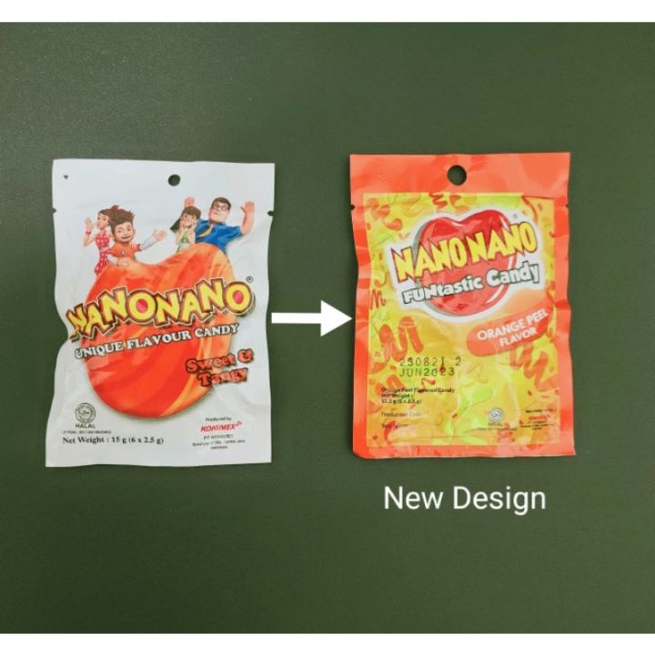 Nano Nano Funtastic Candy ( Orange Flavour ) | Lazada