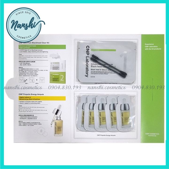 [CHÍNH HÃNG] Bộ Mẫu Thử Mỹ Phẩm Cnp Laboratory | Lazada.vn