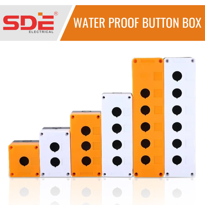 PUSH BUTTON BOX 22mm and 25mm (1,2,3,4,5,6 HOLE) | Lazada PH