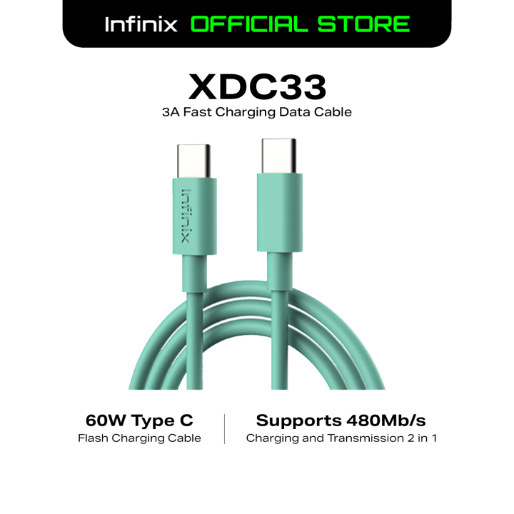 Infinix XDC33 Type C 3A Fast Charging Data Cable | Lazada PH
