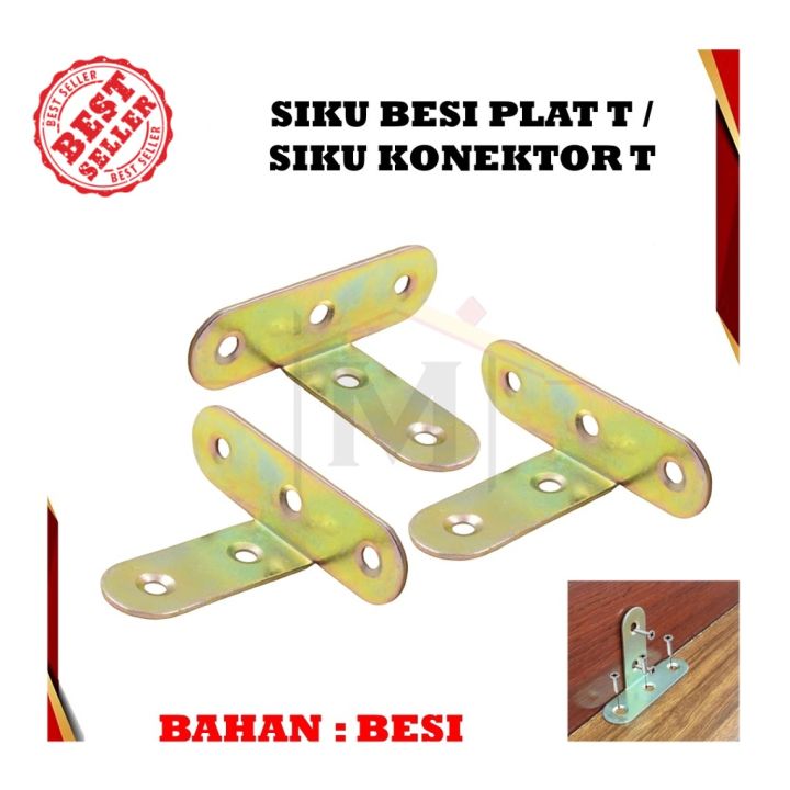 Siku Plat T Konektor Besi Bracket connector | Lazada Indonesia