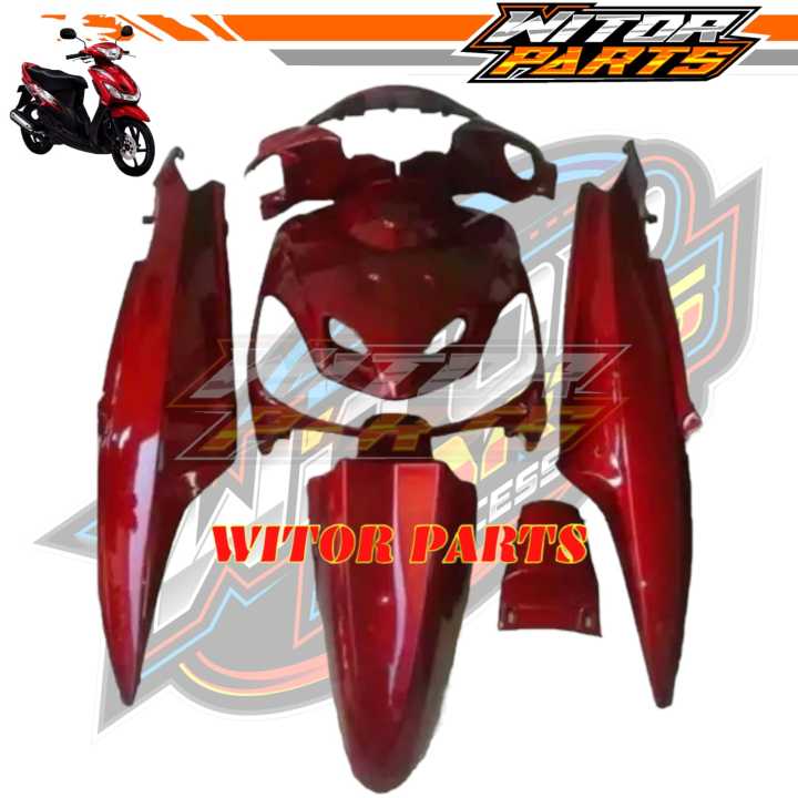 WITOR - Full Body Halus Mio Smile Mio Sporty Merah Maroon / Full Bodi ...