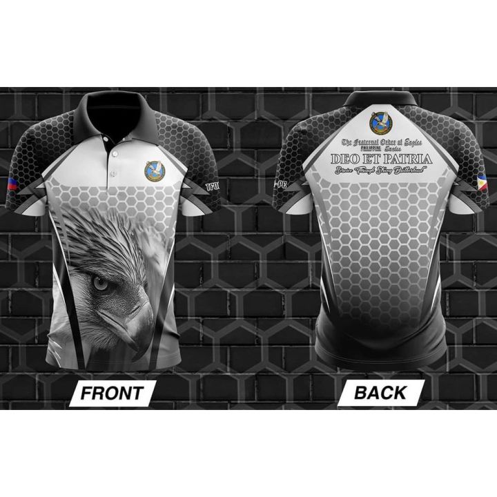 2022 NEW Eagles Full Sublimation Polo Shirt | Lazada PH