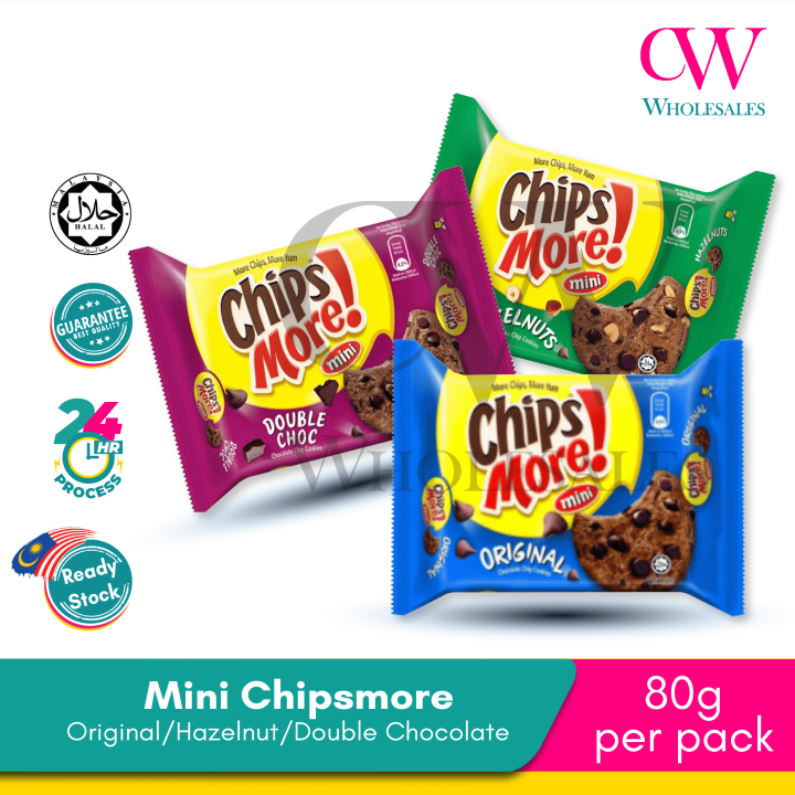 Chipsmore Mini 80G (Coklat Berganda, Asli, Hazelnut) | Lazada