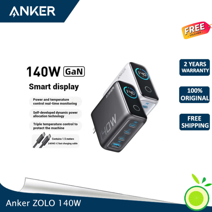 Anker B2697 Zolo Gallium nitride Charger Wiring Set 140W PD Fast Charge ...