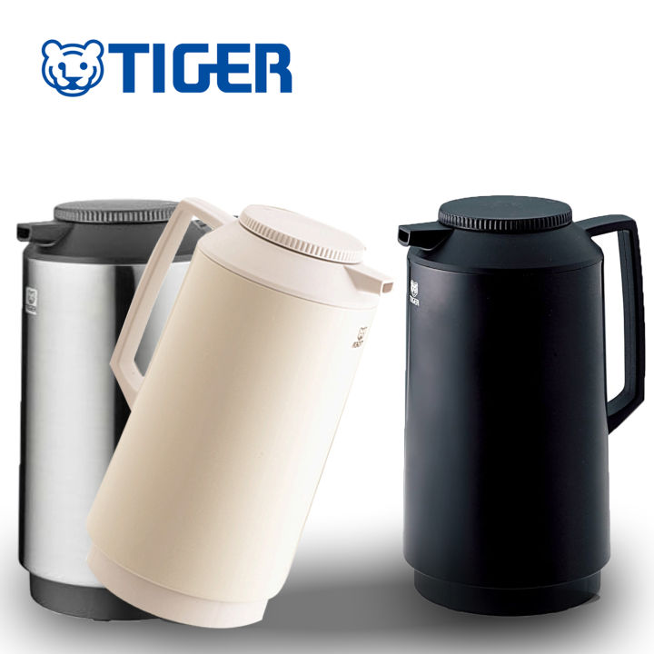 Tiger Handy Thermo Jug PXM-1000 Vacuum Insulated Glass Liner Screw Type ...