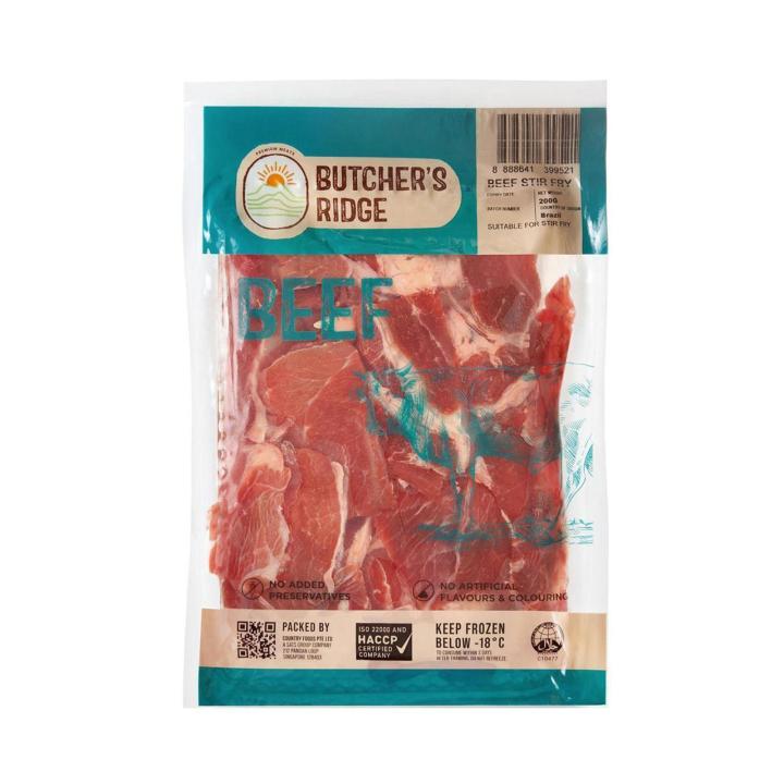 Butcher's Ridge Beef Stir Fry - Frozen | Lazada Singapore