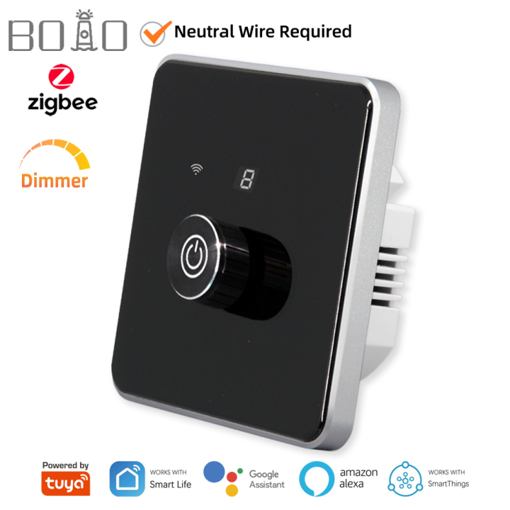 ZigBee Zero Fire Knob Dimming Switch Wireless Remote Control Dimming ...