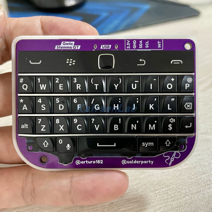 Blackberry Q20 solderparty Open Source bbq20kbd Wired Keyboard | Lazada PH