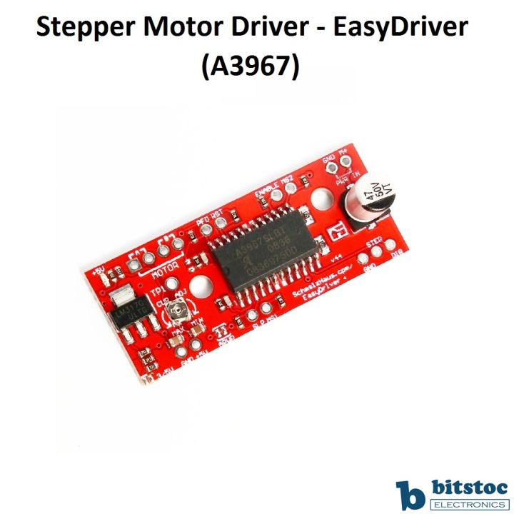 Stepper Motor Driver - EasyDriver (A3967) | Lazada PH
