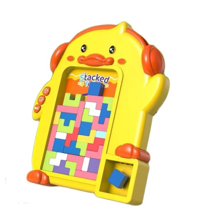 Children's Toys Shop 2D Tetris Building Blocks Montessori Intelligence ...