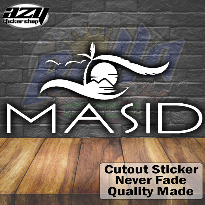 Vinyl Stickers cutout, Never Faded,Quality made, inspired by MASID ...