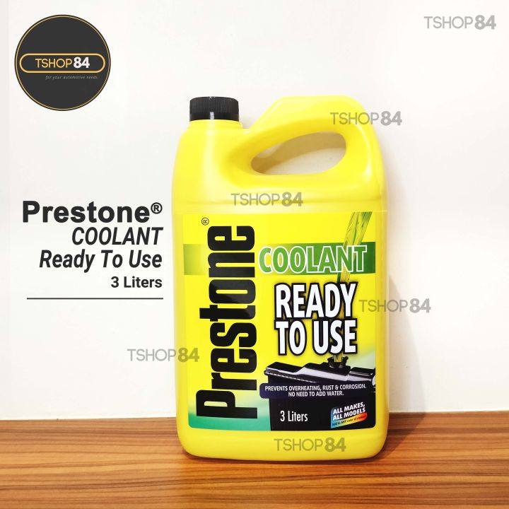 Prestone Radiator Coolant READY TO USE 3L 4L Green Pink CWorks | Lazada PH