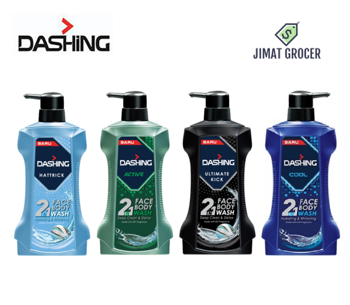 Dashing 2 in 1 Anti Bacterial Face & Body Wash 700g | Lazada