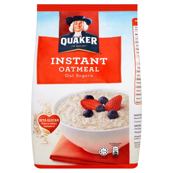 Quaker Instant Oatmeal (800g) | Lazada