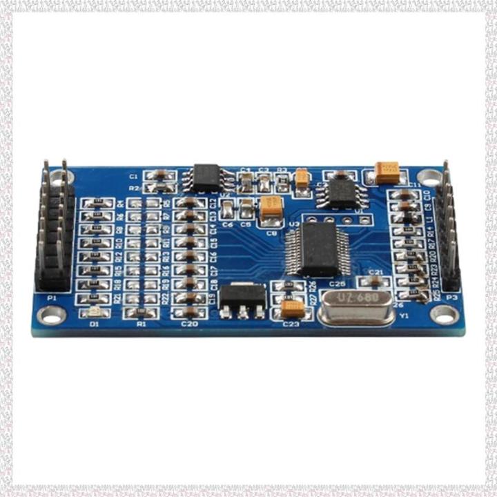(PTJF) High-Quality ADS1256 24 Bit 8 Channel ADC AD Module High ...