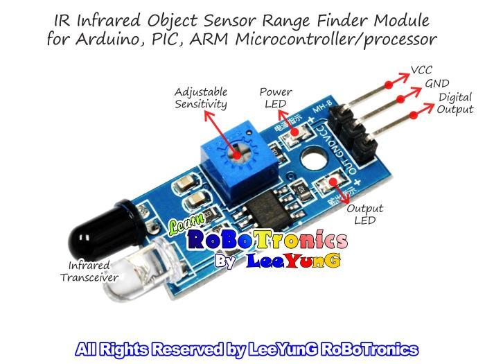 Infrared Sensor Obstacle Avoidance Line Following Tracking Sensor ...