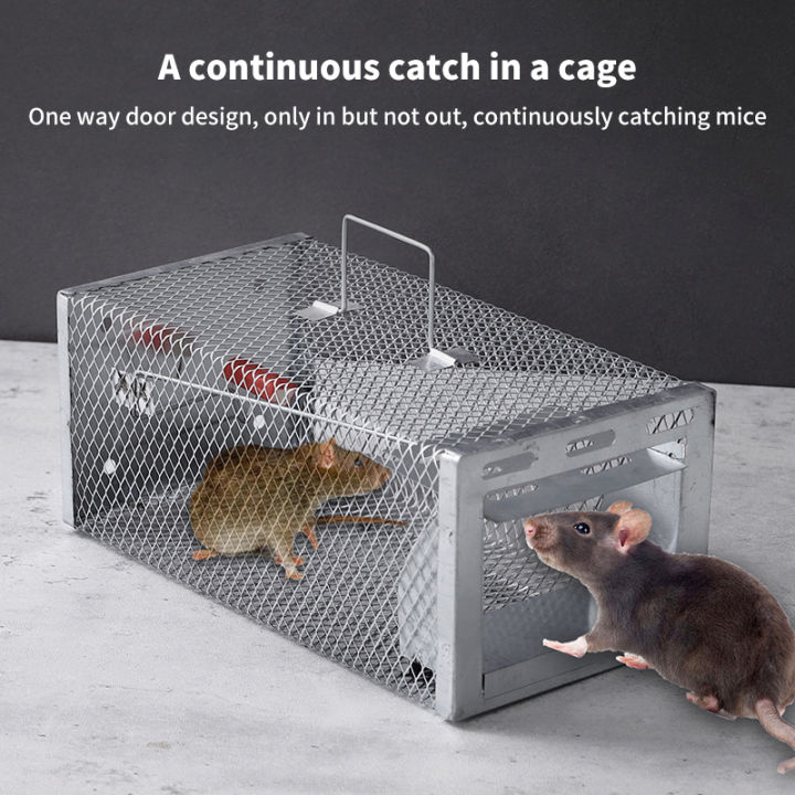 [LIXIAOJU] Multi-Catch Rodent Mouse Trap Rat Trap Cage Pest Control All ...