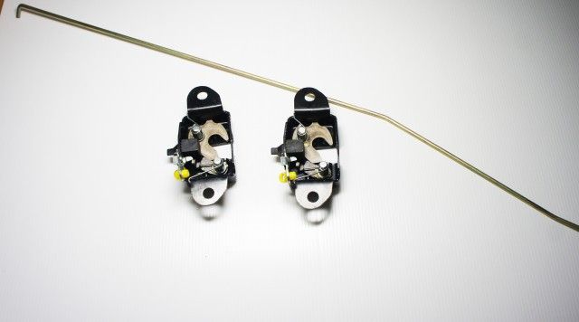 กลอนล็อคฝาท้ายอันกลาง+ลวดล็อค นิสสัน นาวาร่า NISSAN NAVARA D40 / L+R ...