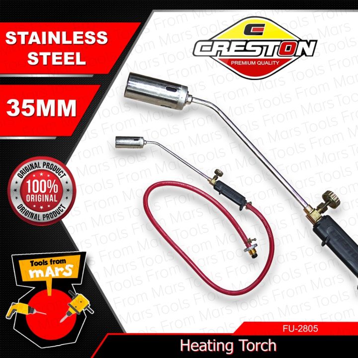 CRESTON 35mm Heating Torch Stainless Steel FY-2805 -TFM | Lazada PH