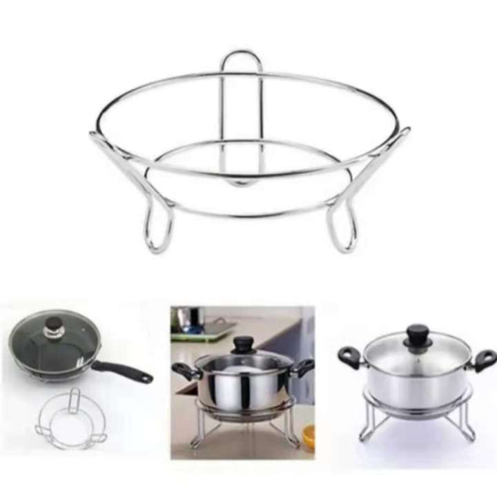 Multi-function Trivet Pressure Cooker Steam Cooling Baking Rack Pot Pan ...