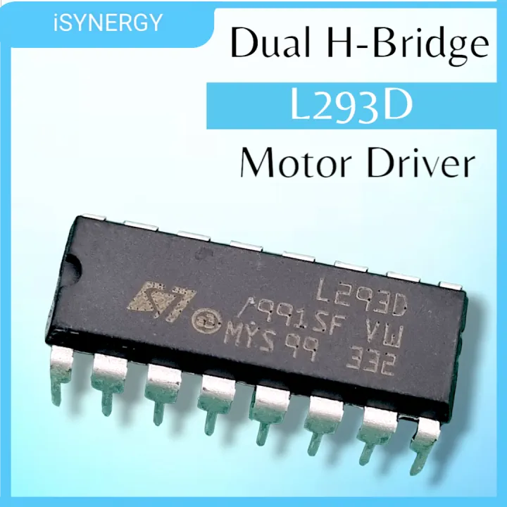 L293D DUAL H-BRIDGE MOTOR DRIVER FOR DC MOTOR AND STEPPER MOTOR | Lazada PH