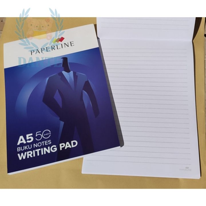 Buku Notes Writing Pad Paperline A5 50 Lembar | Lazada Indonesia