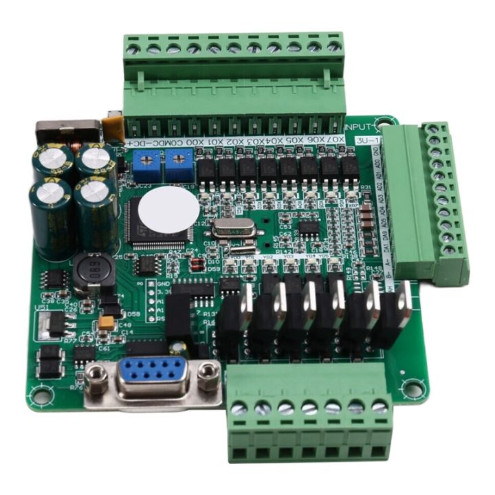 High Speed with Analog Programmable Controller PLC Industrial Board ...