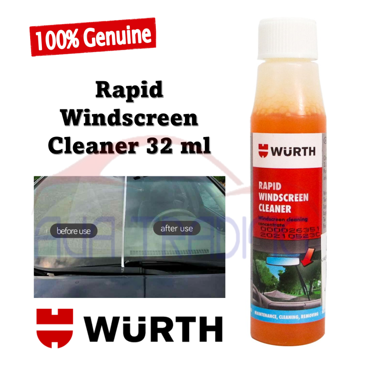 Wurth Rapid Windscreen Cleaner 32mL - Art# 0892333 & Art#0892333321 ...