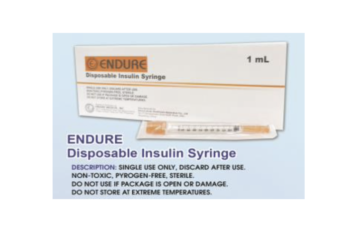 1 box (100 pcs) G.29 1/2in 1mL/cc Disposable Insulin Syringe | Lazada PH