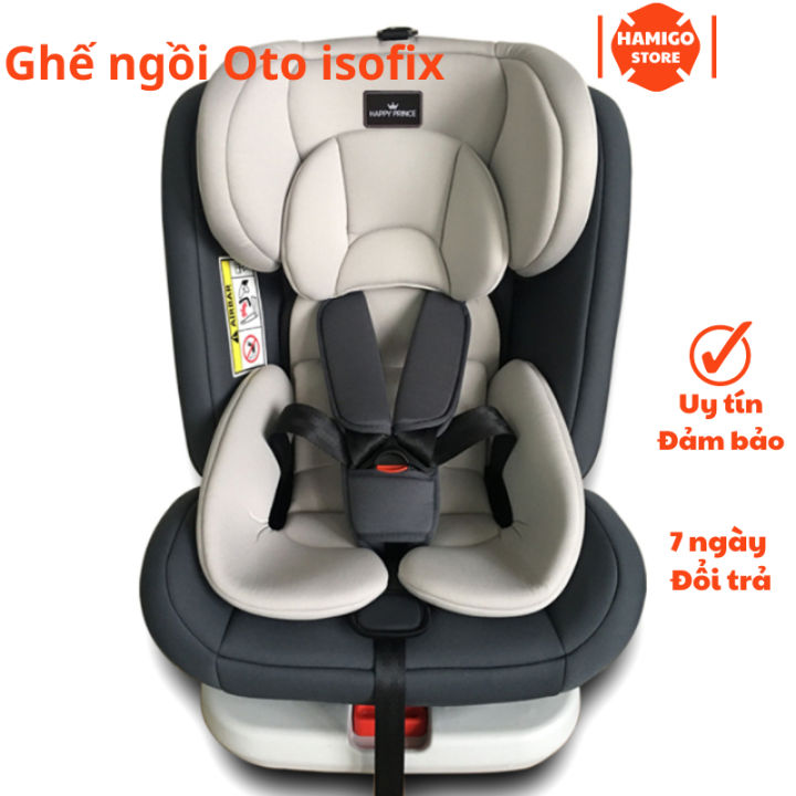 Ghế Ngồi Ô Tô Happy Cho Bé 0-12 Tuổi Công Nghệ An Toàn isofix Xoay 360 ...