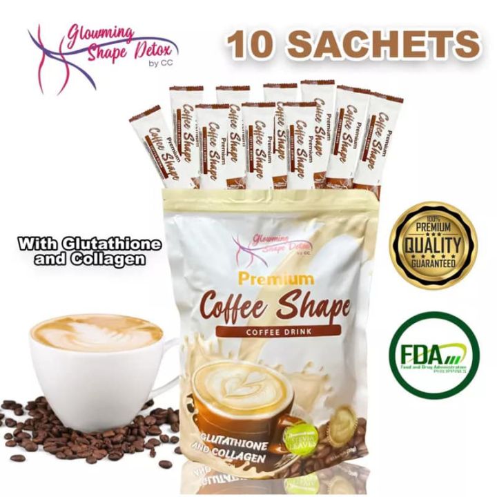 GLOWMING SHAPE DETOX COFFEE, CHOCO BLAST BY CC | Lazada PH