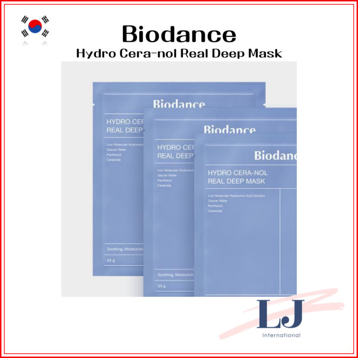 [NEW]Biodance Hydro Cera-nol Real Deep Mask 2P/4P From KOREA | Lazada ...