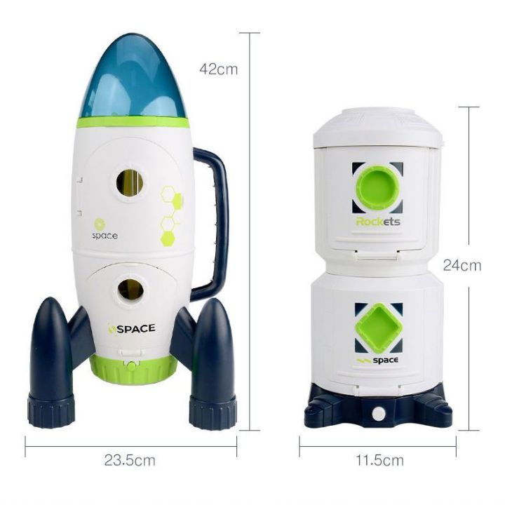 Mainan Model Roket Angkasa Kanak-Kanak Simulasi Kapal Angkasa Stesen ...