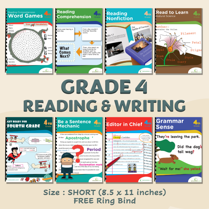 GRADE 4 READING & WRITING (Worksheets / Workbooks) | Lazada PH
