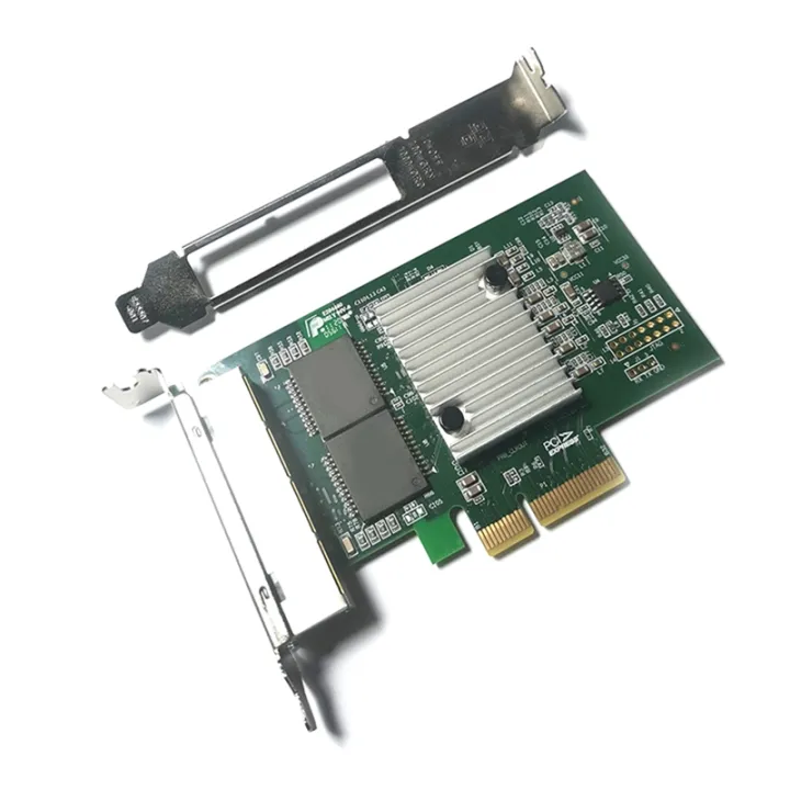 4-Port Gigabit Ethernet Network Adapter 4 Port Pcie Network Adapter ...