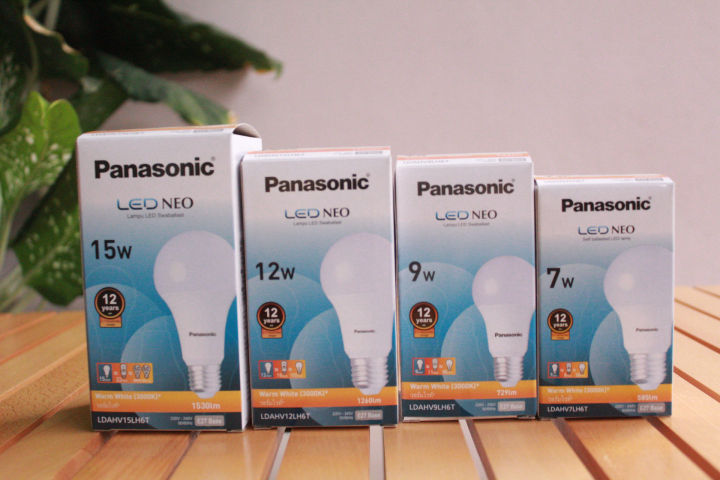 Panasonic LED NEO สี Warm White,Cool Daylight 7W 9W 12W 15W | Lazada.co.th