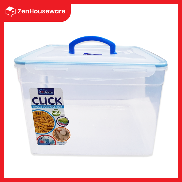 Starhome Airtight 12 Liter Storage Box Food Container Dispenser with ...