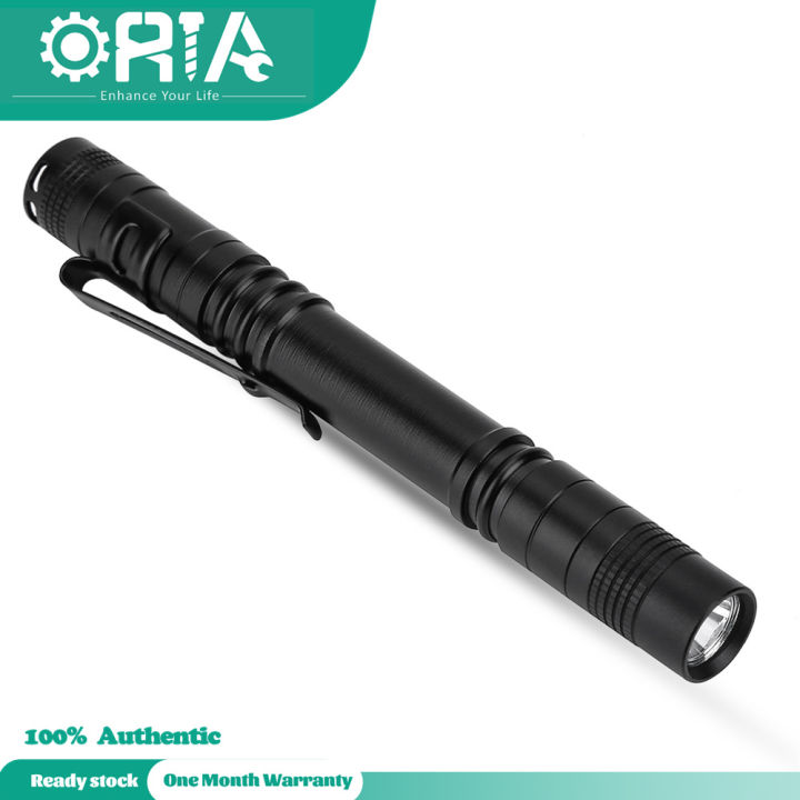 ORIA Pen-Shaped Flashlight Mini LED Powerful Torch Strong Light ...