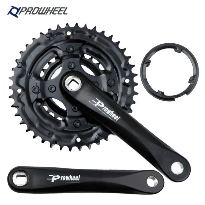 Prowheel Mountain Bike Crank 24-34-42T Aluminum Alloy 7/8 Speed ...
