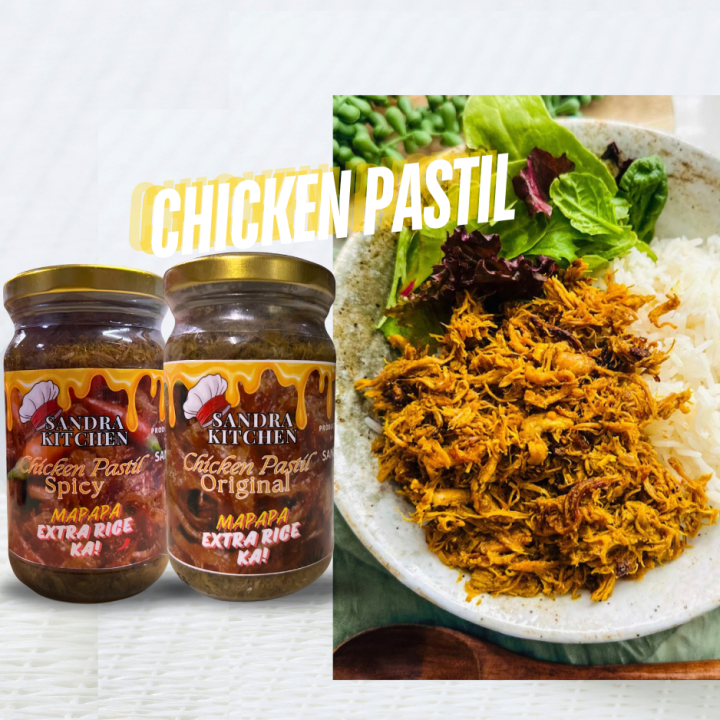 Sandra Chicken Pastil Original and Spicy Flavor Ready to eat | Lazada PH