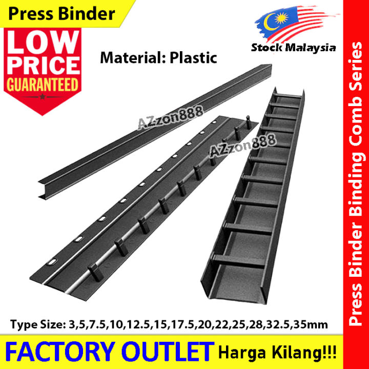 Press Binder Comb Binding Strip Lock Binder Press Binding Comb Binder ...
