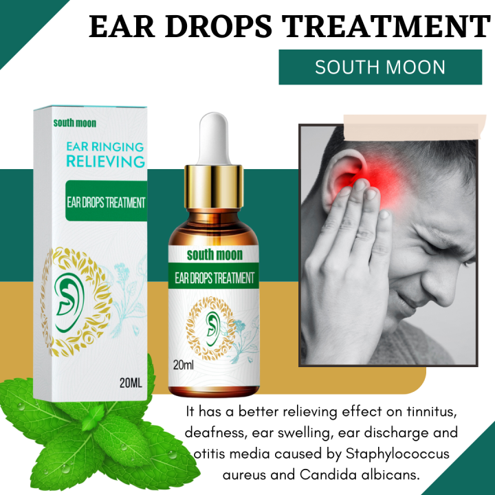 ORIGINAL Tinnitus Liquid Ear Drops Infection Treatment Cleaning Liquid ...