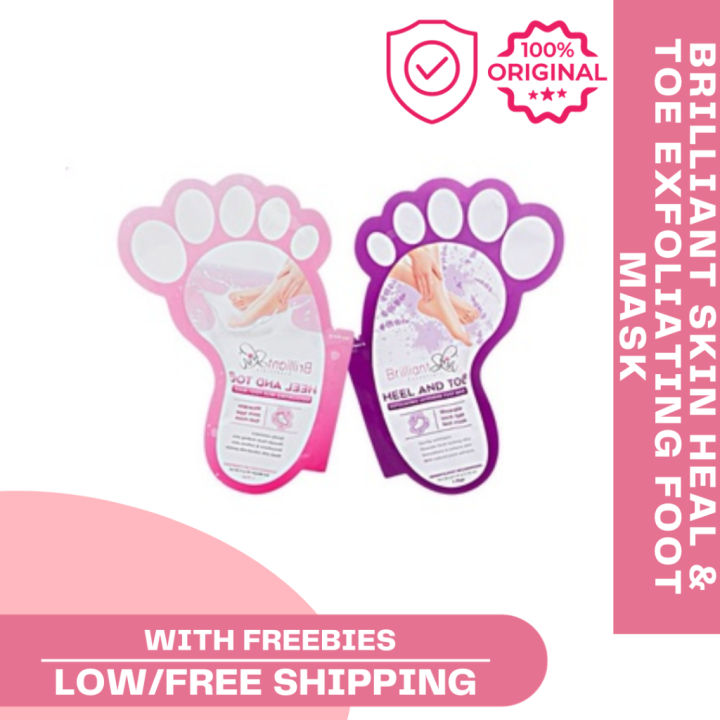 BRILLIANT SKIN HEAL & TOE EXFOLIATING FOOT MASK | Lazada PH