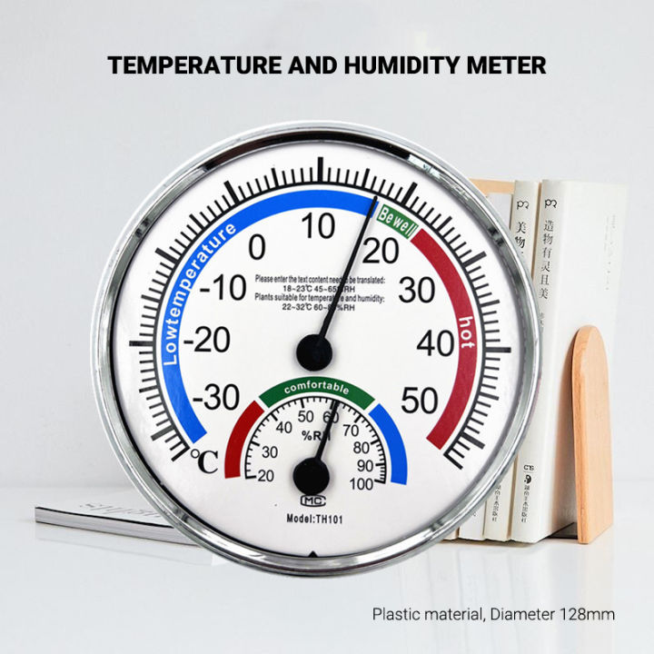 【Local Delivery】Temperature and Humidity Analog Indicator Indoor ...