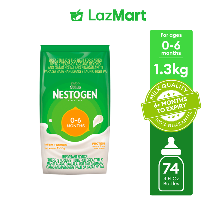 NESTOGEN 1 Infant Formula For 0-6 Months 1.3kg | Lazada PH